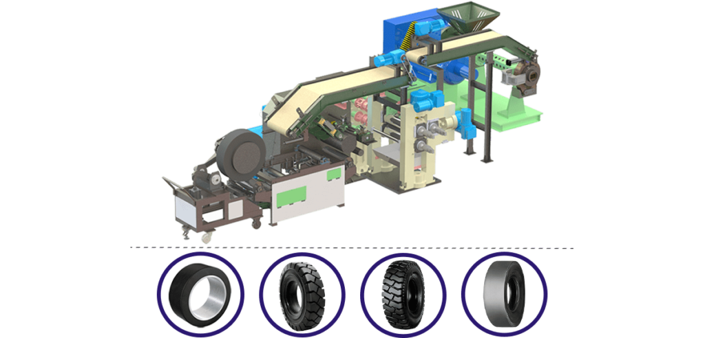 Solid Tyre Building | Bainite Machines